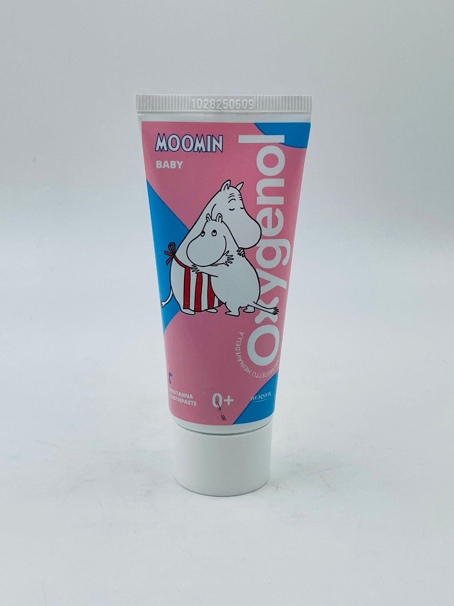 Oxygenol Детская зубная паста Moomin первая паста 0+ с ксилитом и фторидом 50 мл (Финляндия)