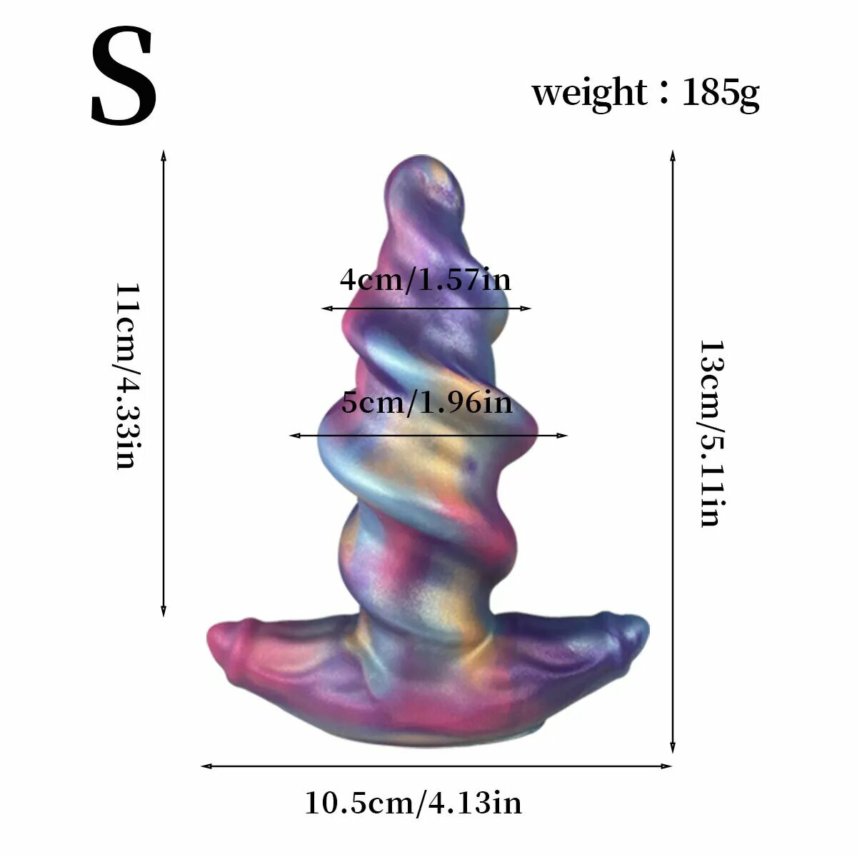 Силиконовая анальная пробка