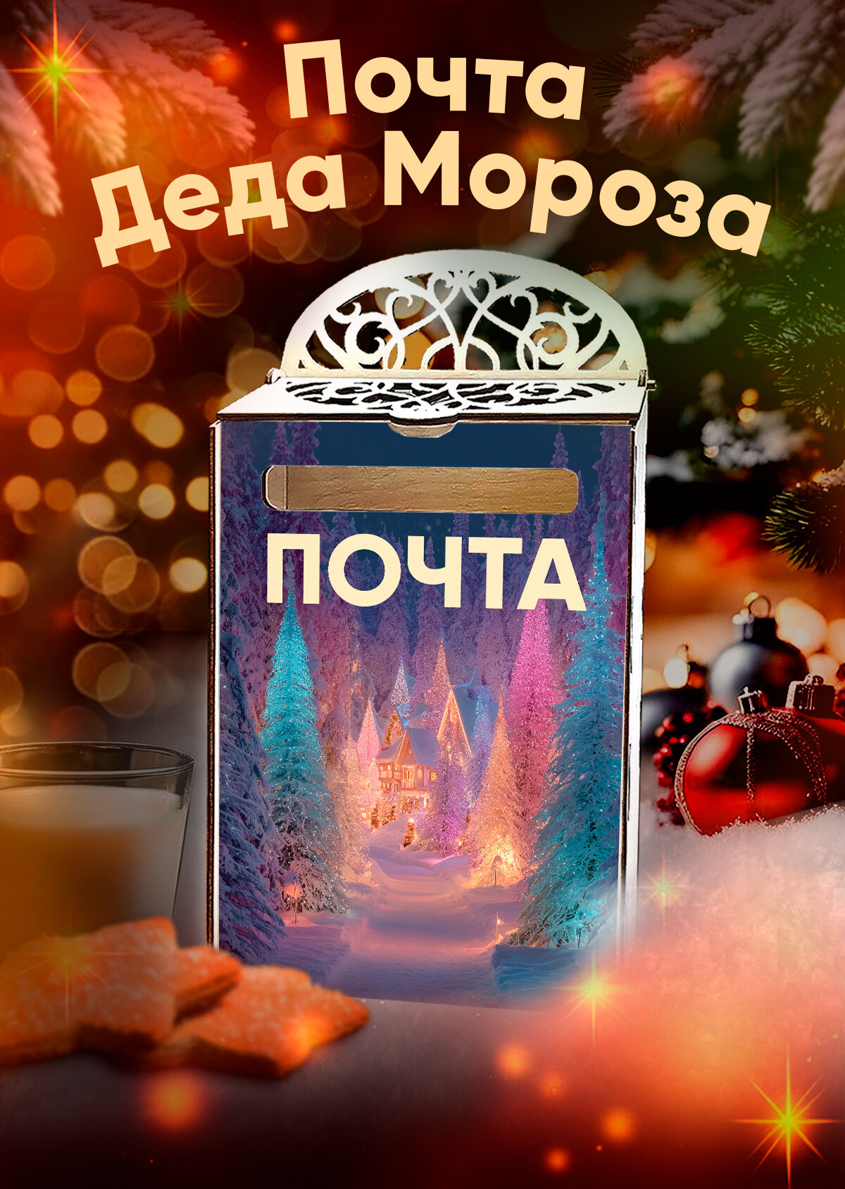 Почтовый ящик "Почта Деда Мороза" №11