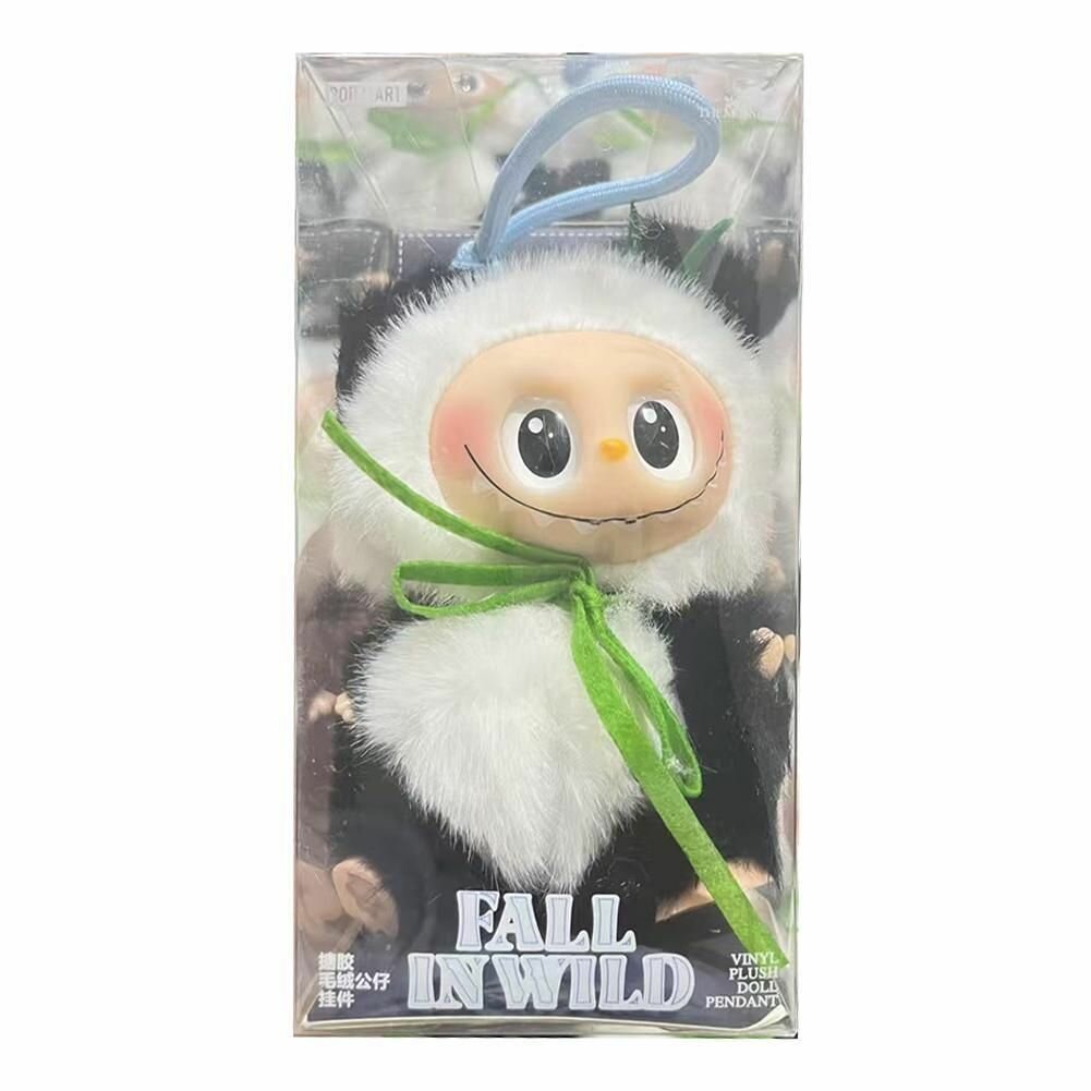 17 см LABUBU макарон пузырь виниловая плюшевая кукла, детские подарки