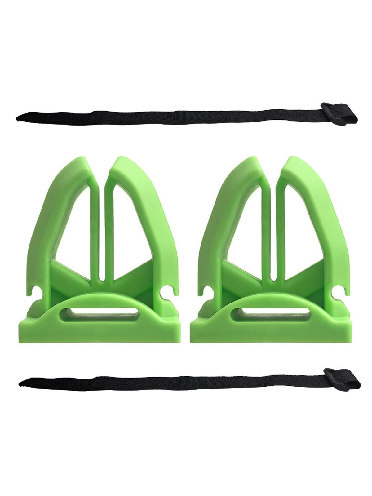 2шт Настенный держатель для удочек Простая установка Высокоэластичный силикон