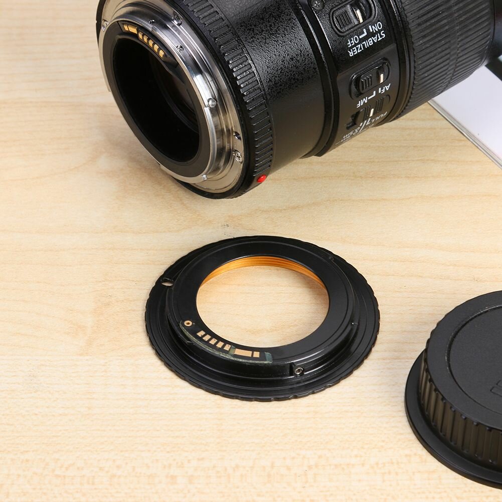 Адаптер для M42-объективов на Canon EOS, с сохранением метки бесконечности