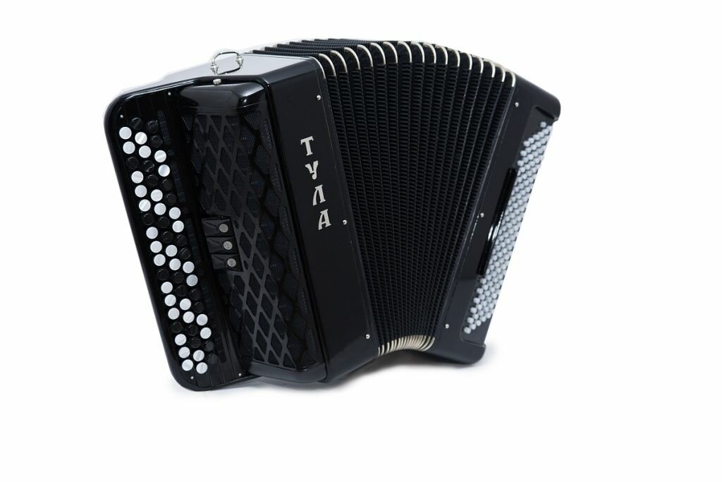 BN-53-2-BK Баян ученический двухголосный "Тула" 55х120/50-II-3, Тульская гармонь