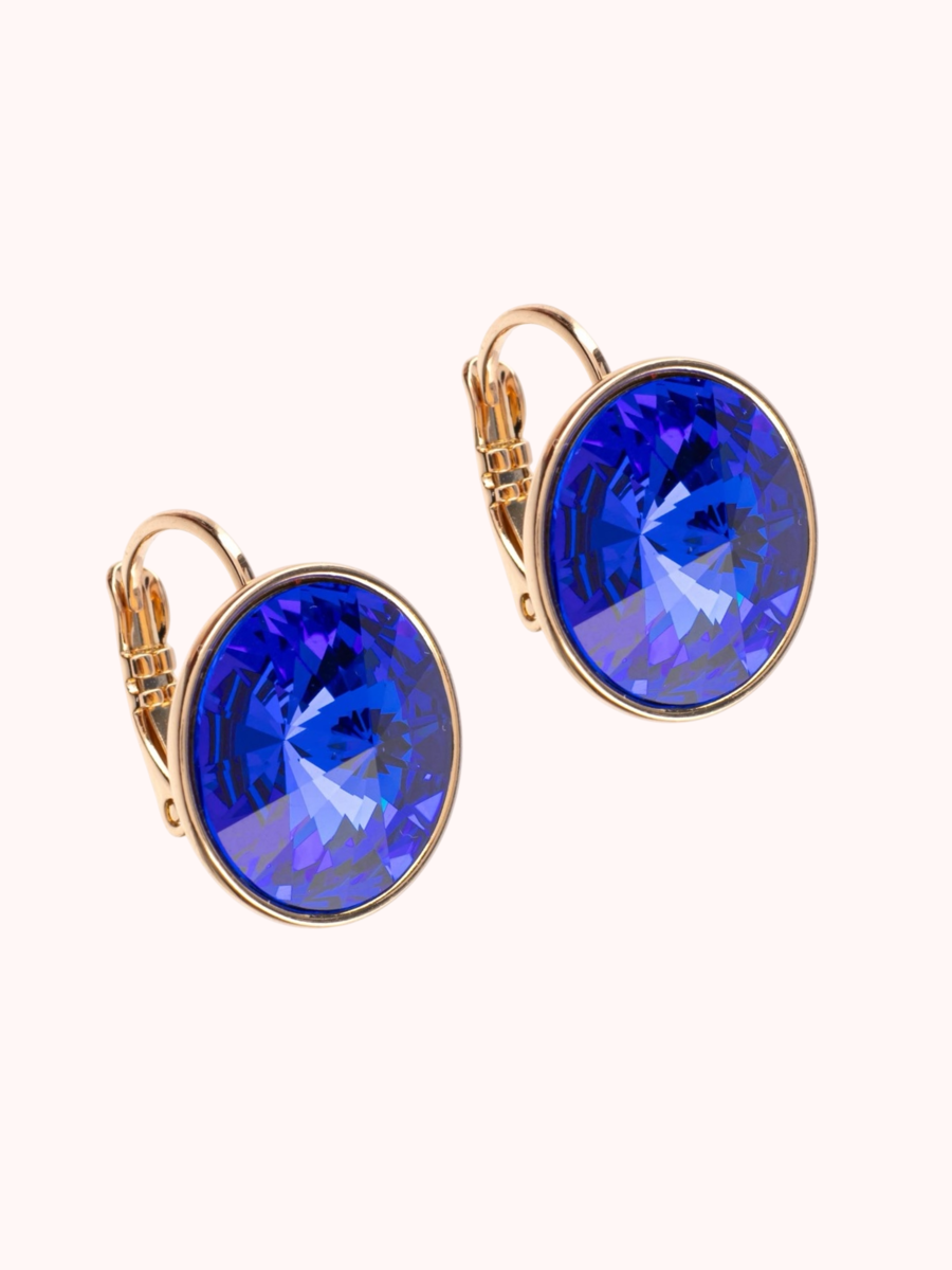 Серьги с подвесками, кристалл