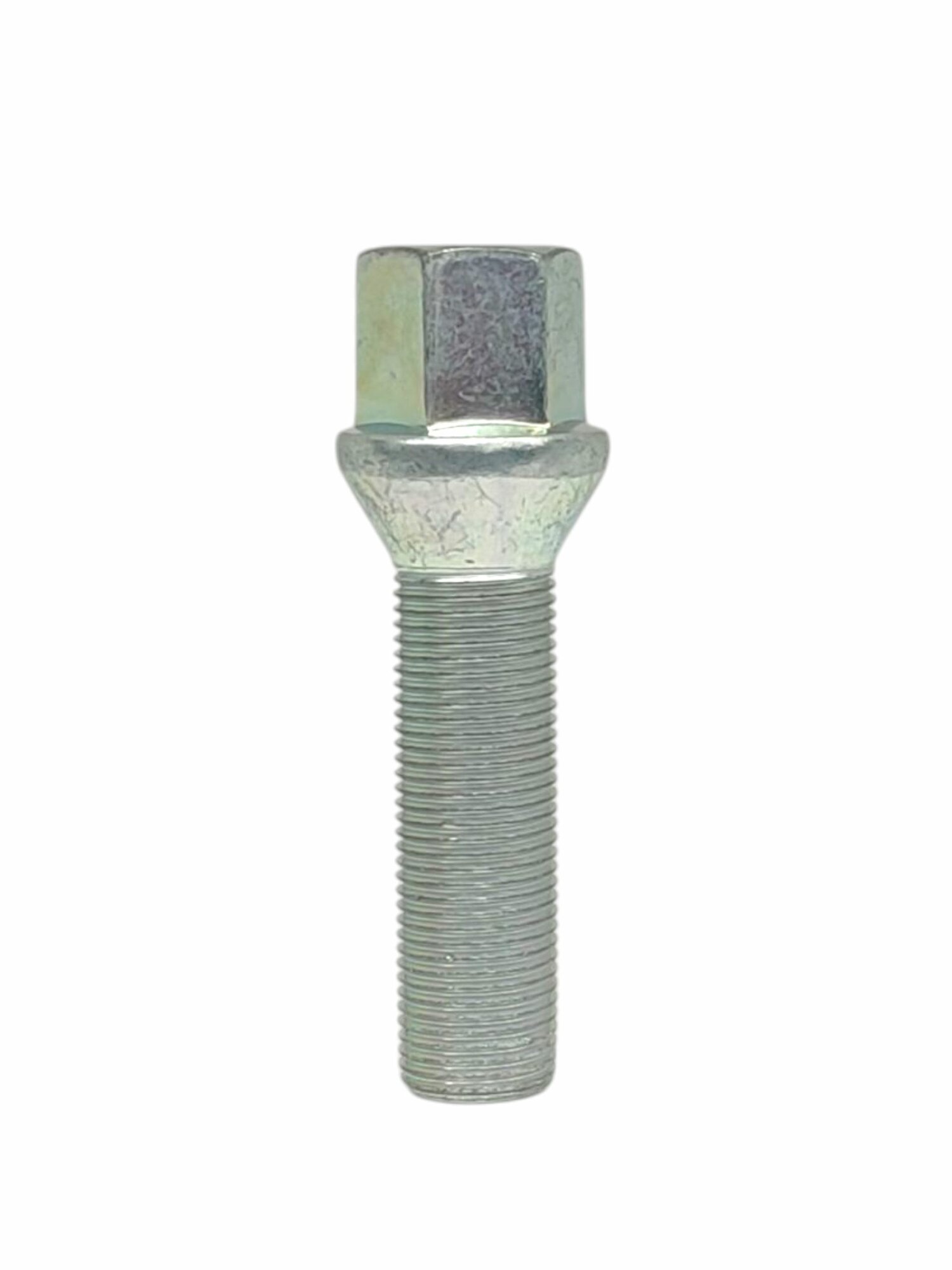 Болт М14х1,25х42 конус, ключ 17мм, цинк (C17F42)