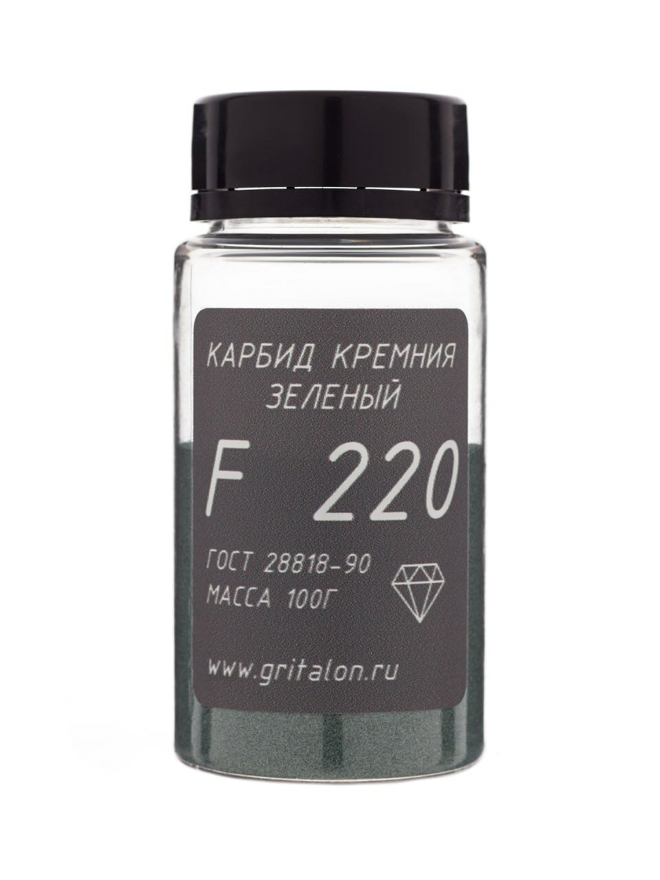 Абразивный порошок из карбид кремния F220 зеленый