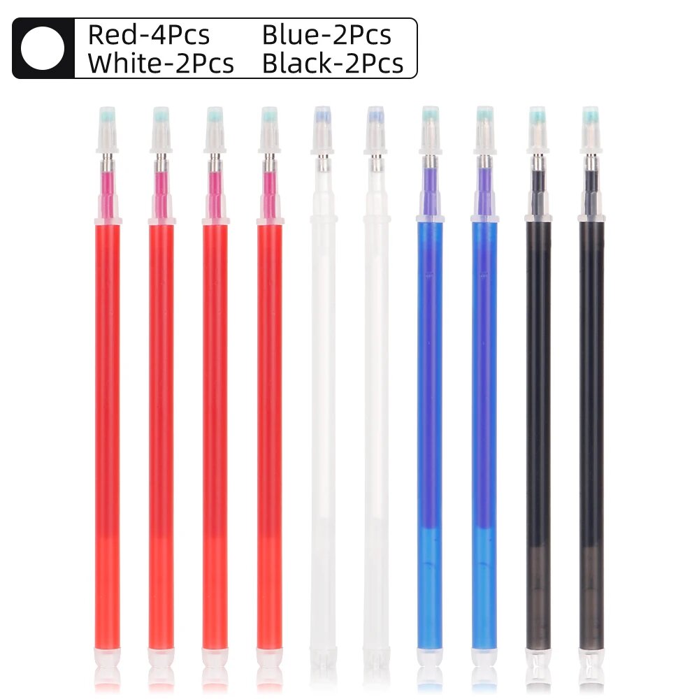 Маркеры для ткани QJH, 10 шт, Синий, 4color-10pcs