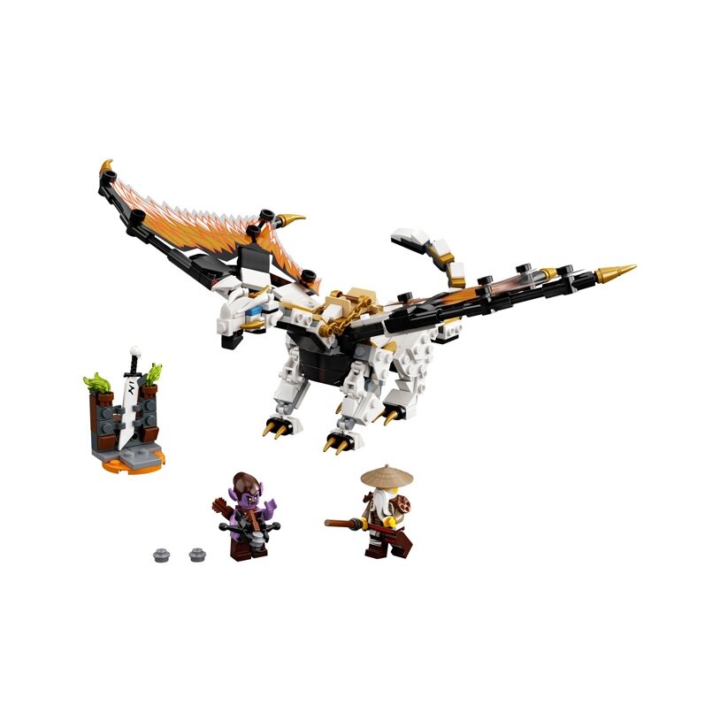 LEGO Phantom Ninja Collection Мастер WU'H BATTLE Летающий Дракон Конструкторы 71718