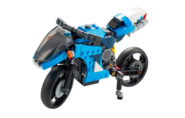 LEGO LOGO Creator Супер Мотоцикл Конструкторы 236 элементов 31114