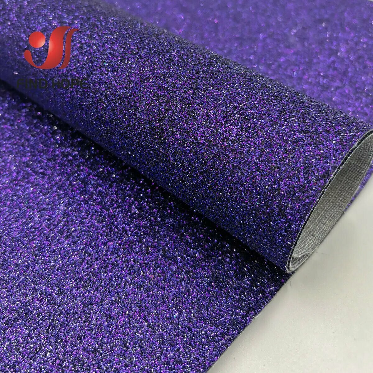 Искусственная кожа Findohope, блестящая, рулон Фиолетовый, A4 Sheet 20cm x 30cm, Lavender Purple