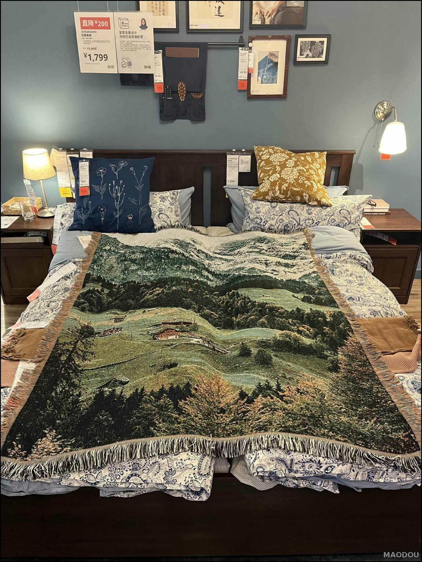 Плед на диван, плед для пикника, пляжное покрывало, размер 130*160cm