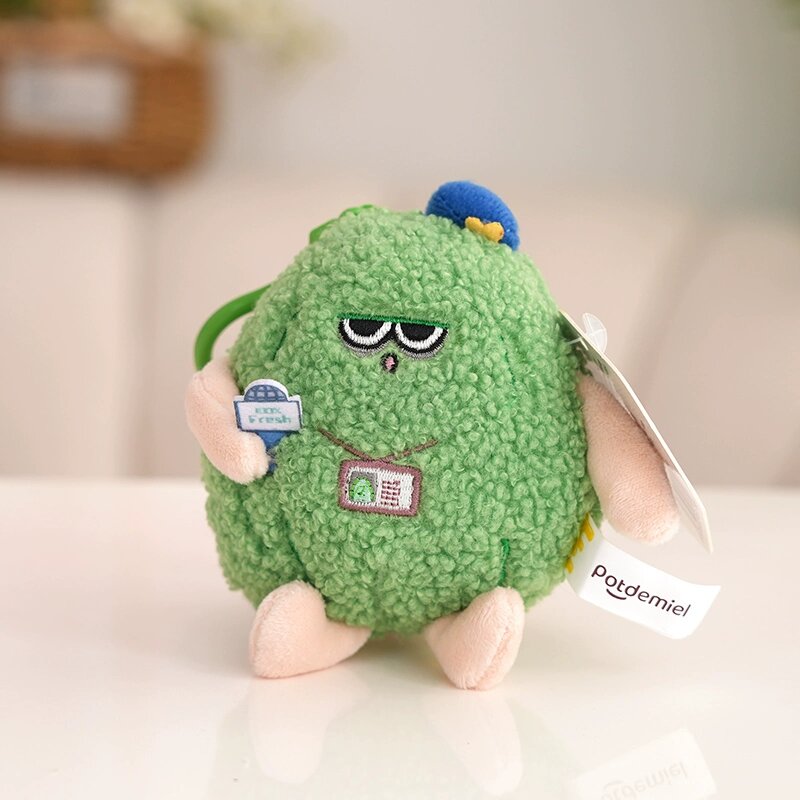 Оригинальная плюшевая игрушка-подвеска в виде овоща, креативная игрушка-морковка, мягкая кукла, шарм для сумки, брелок,