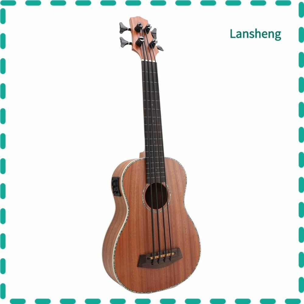 4-струнная бас-гитара, 16 ладов, из массива дерева, для концертов и подарков