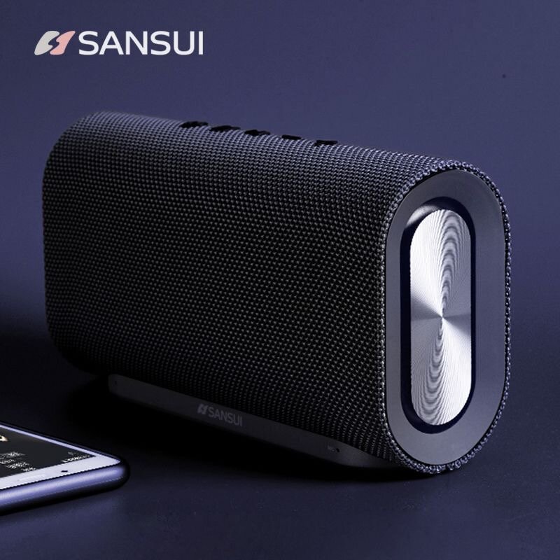 Портативная Bluetooth-колонка Sansui T8 с большим объемом звука для улицы
