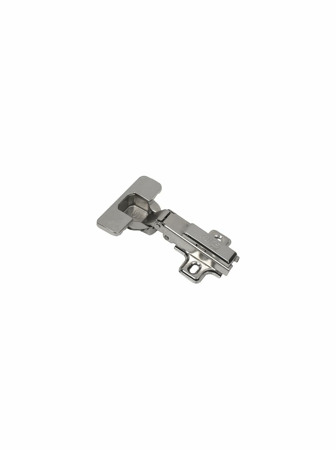 Петля мебельная накладная с пружиной 45мм h0 slide-on AKS 60г (саморезы, заглушки), компл