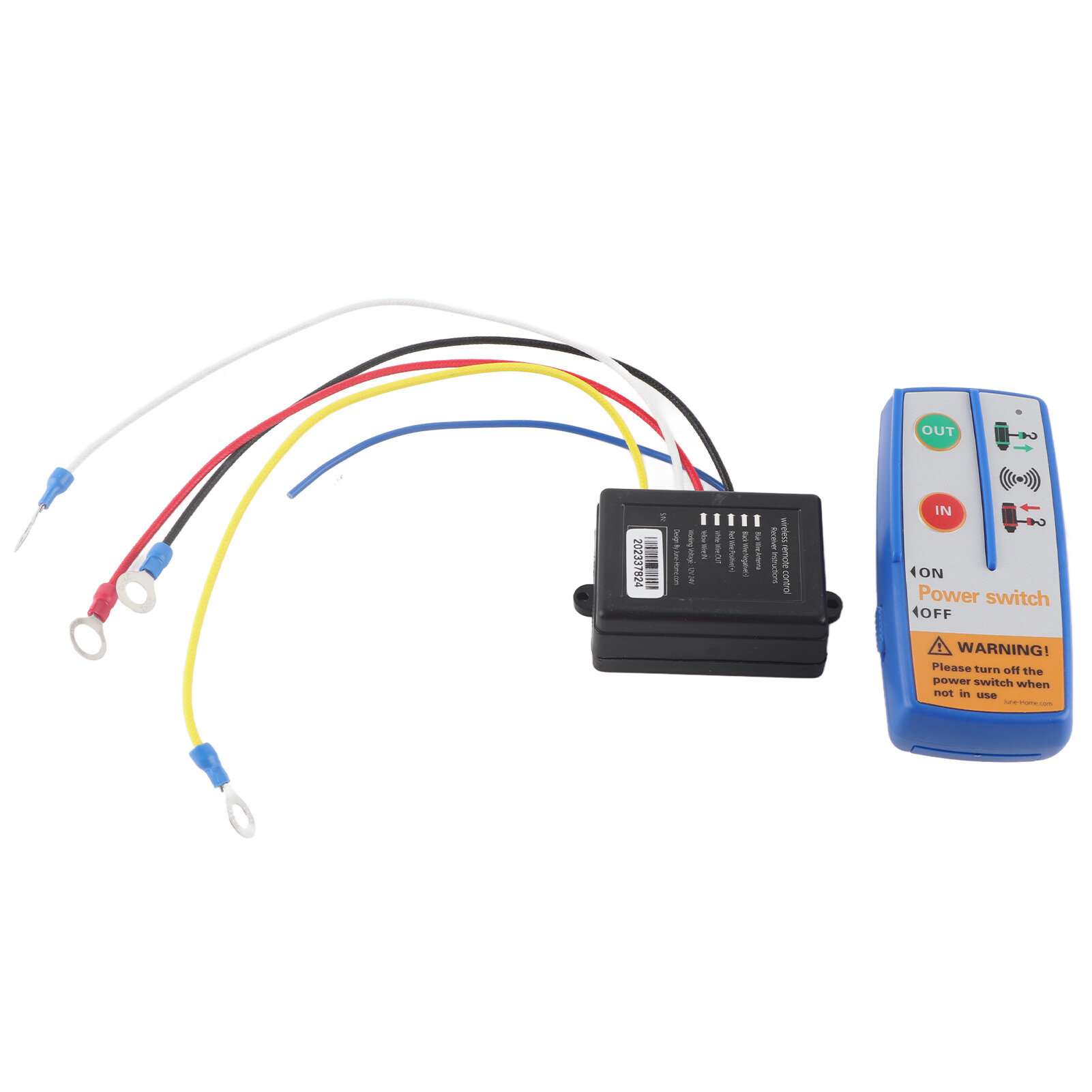 12 В электрическая лебедка беспроводная система дистанционного управления набором передатчика для внедорожника Truck Atv Soup