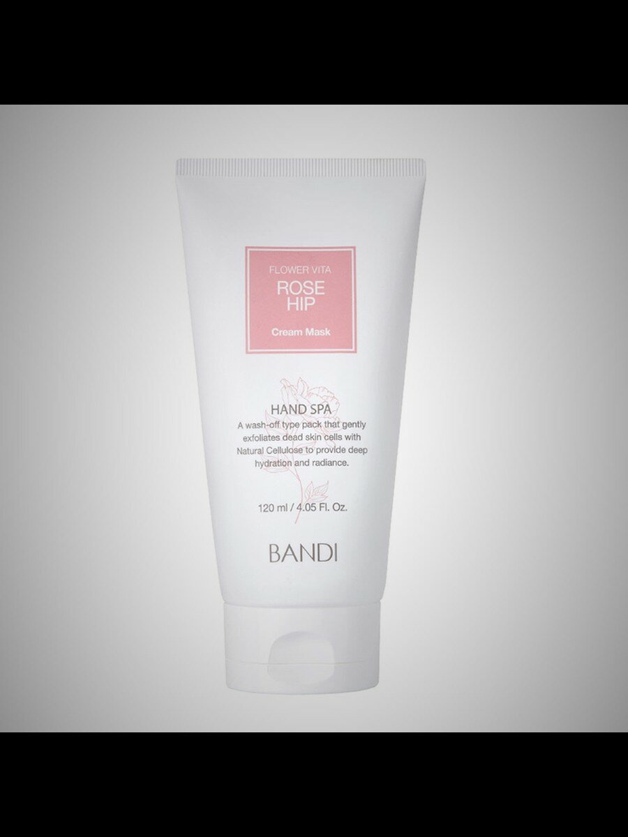 BANDI FLOWER VITA TEA SPA CREAM MASK (ROSE HIP), Крем-маска для рук (rose hip) 120 мл
