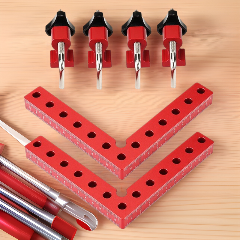 Деревообрабатывающий прямоугольный зажим 181 прямоугольный зажим квадратная линейка столярный L-образный угловой зажим
