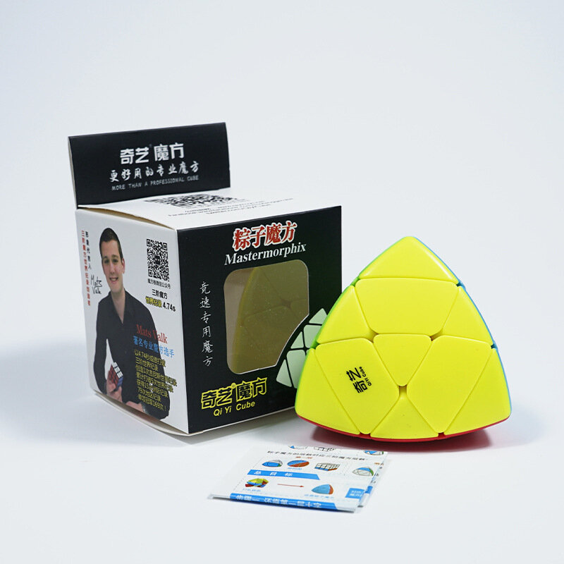 Qiyi два три четыре пять порядка Пирамида Рубика в форме Куба зеркало Кубик Рубика детские развивающие игрушки Кубик