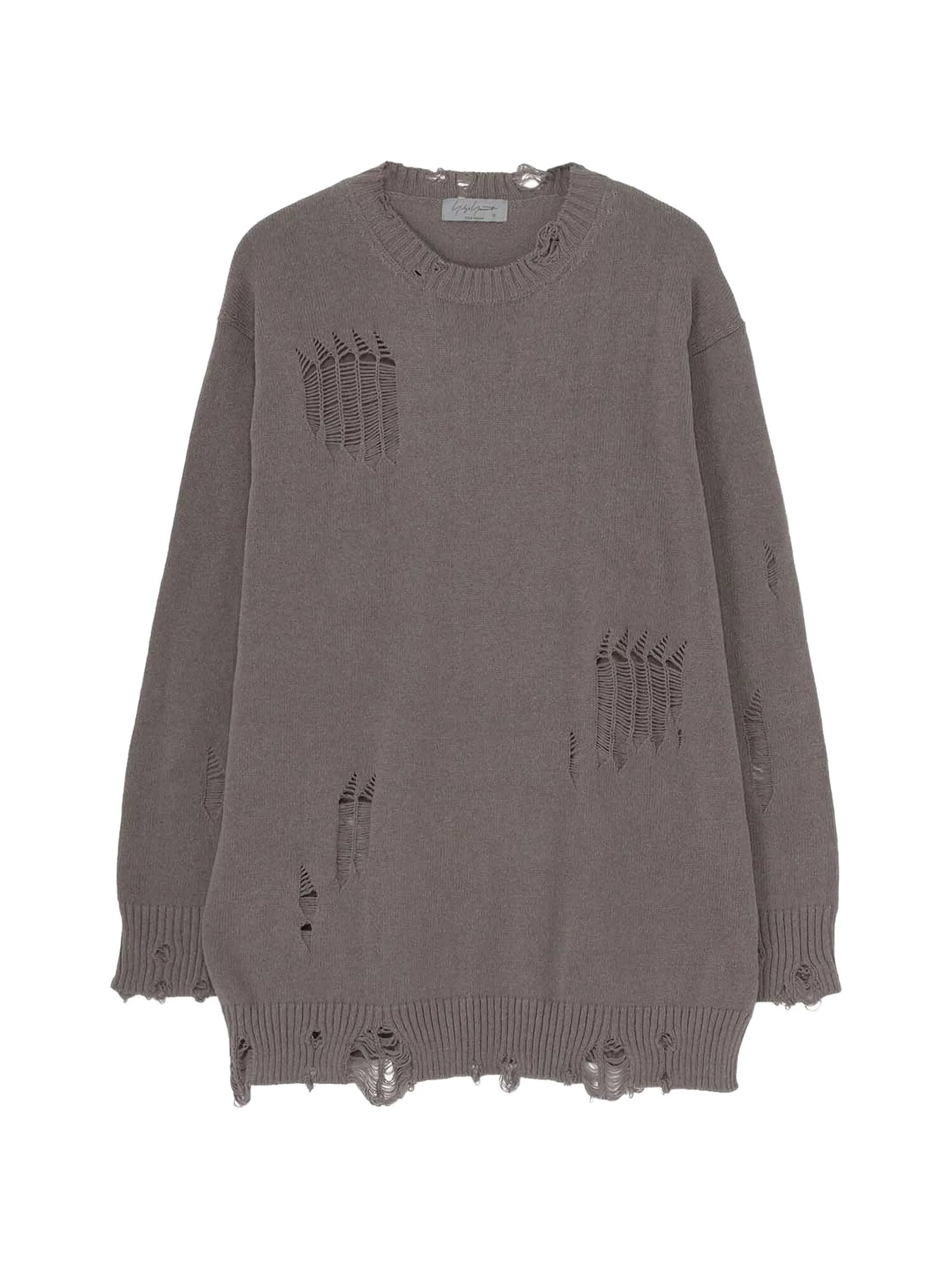 Свитер Distressed crew-neck sweater