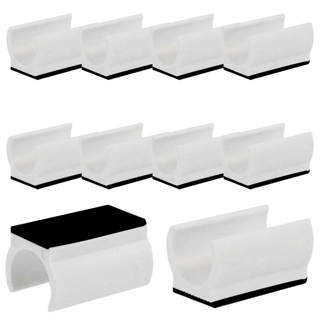 U-образная фетровая прокладка для мебели, Черный - 25cm