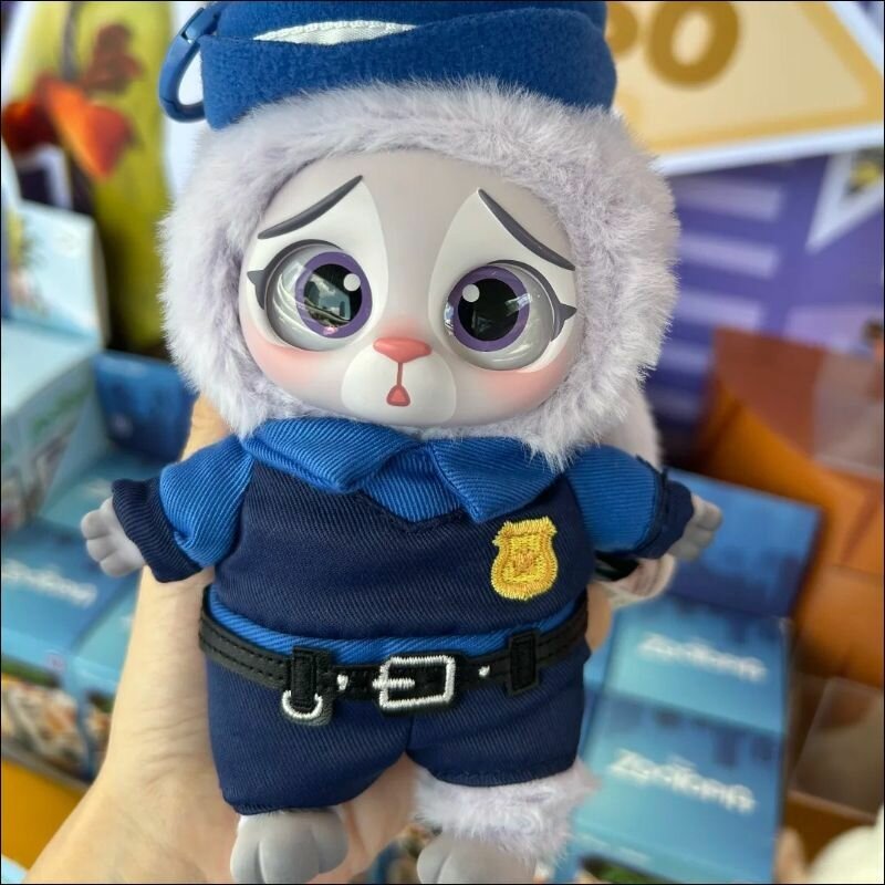 Мягкая Игрушка Зверополис полицейский Джуди Кролик 17cm