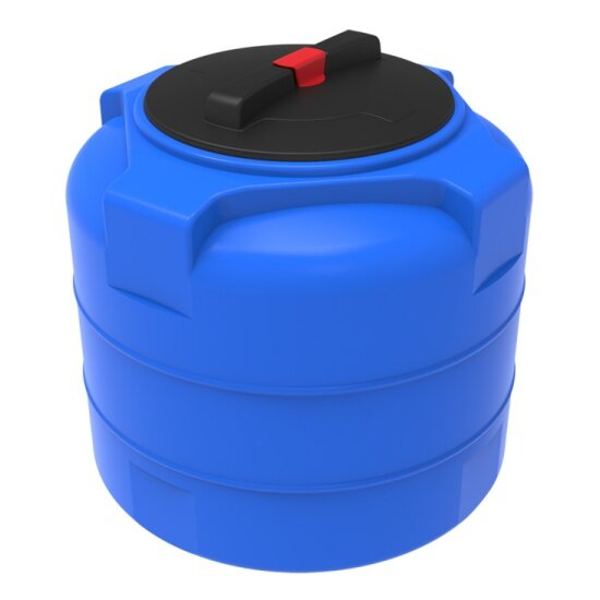 Емкость Экопром T 100 с крышкой и дыхательным клапаном, синий