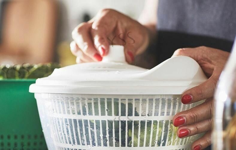 Сушилка для салата и зелени IKEA UPPFYLLD, овощной дегидратор