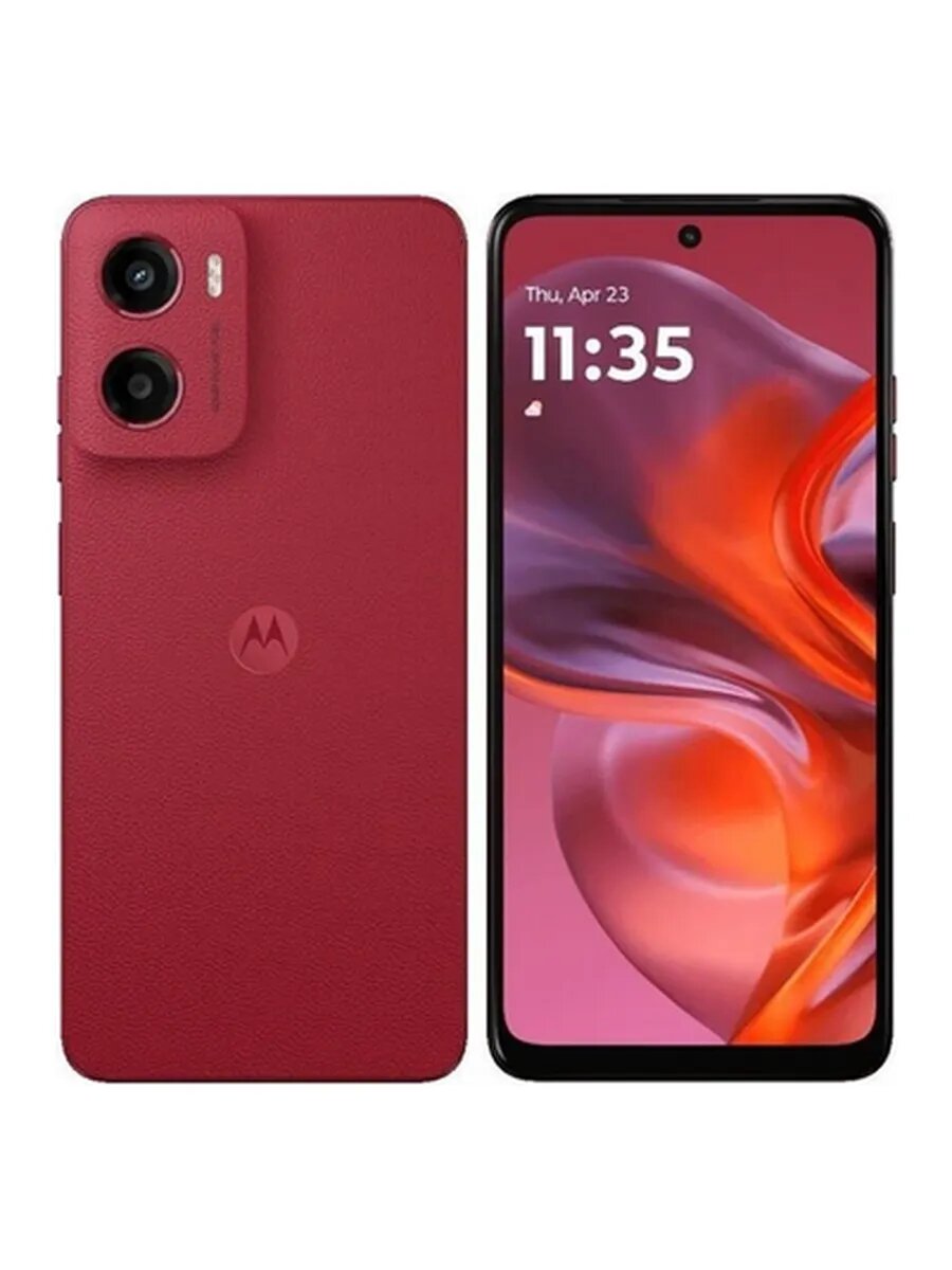 6.67" Смартфон Moto G05 XT2421‑1 LTE 4+128 ГБ красный РСТ