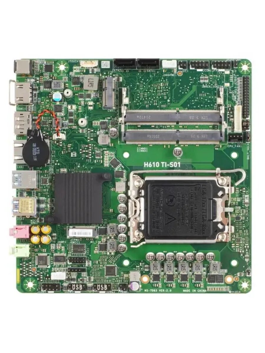 Материнская плата H610TI-S01 - LGA 1700, DDR4