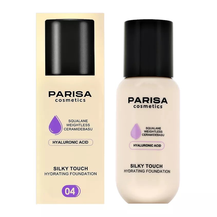 Крем тональный для лица PARISA SILKY TOUCH тон 04 Creamy Nude