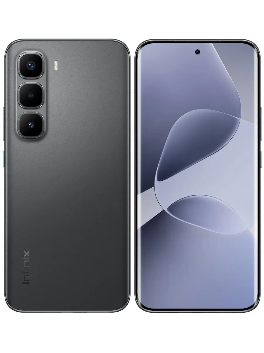 Смартфон Infinix HOT 60 Pro+, 8GB/256GB, 6.78", AMOLED, NFC, Bluetooth, черный