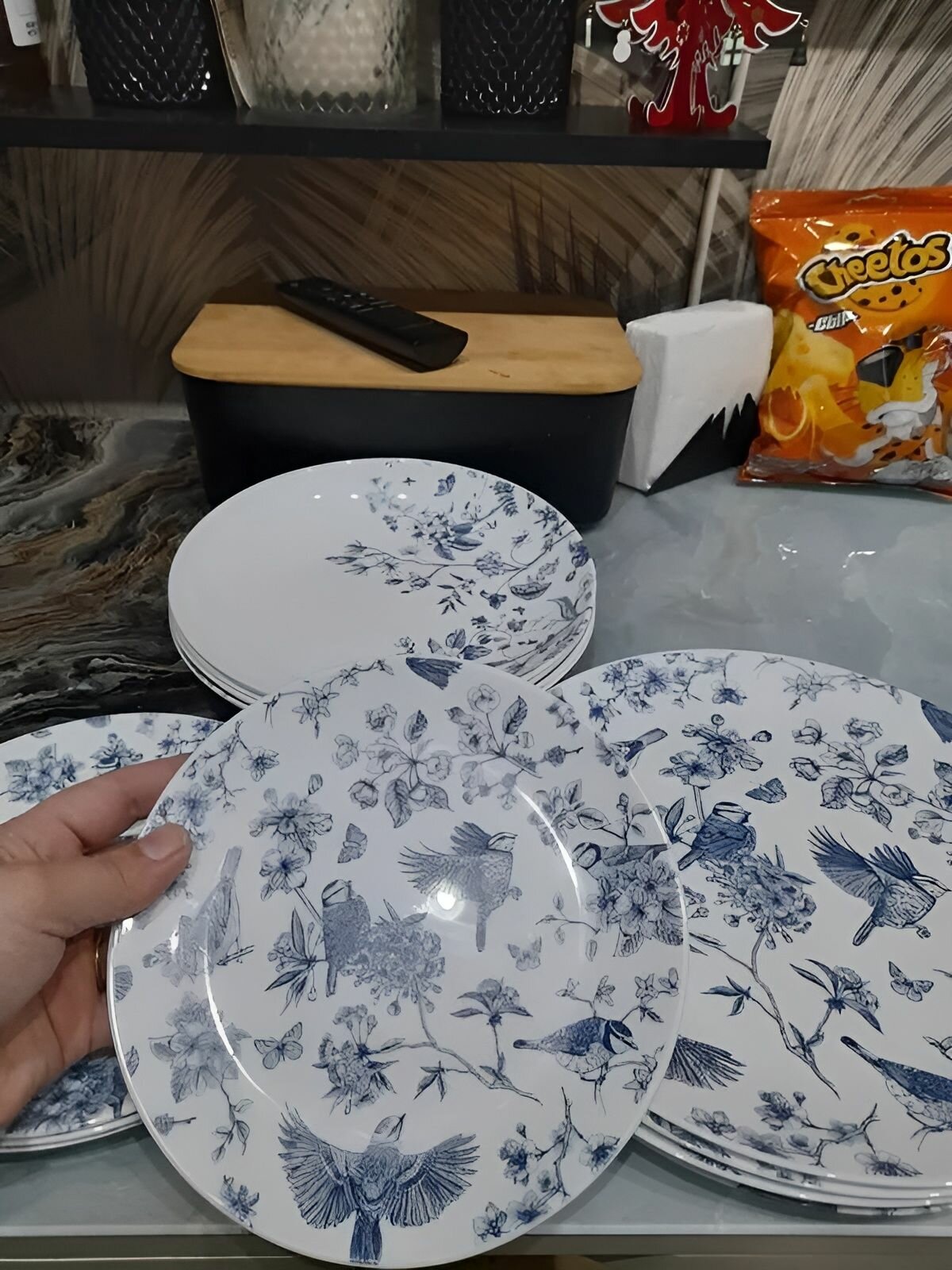 Набор Посуды. Современный Cтеклянный Обеденный Столовый Сервиз Для 4 Персон Из 12 Предметов. Тарелки, Салатники, Суповые Пиалы. Для Первых, Вторых Блюд, Салатов и Десертов.