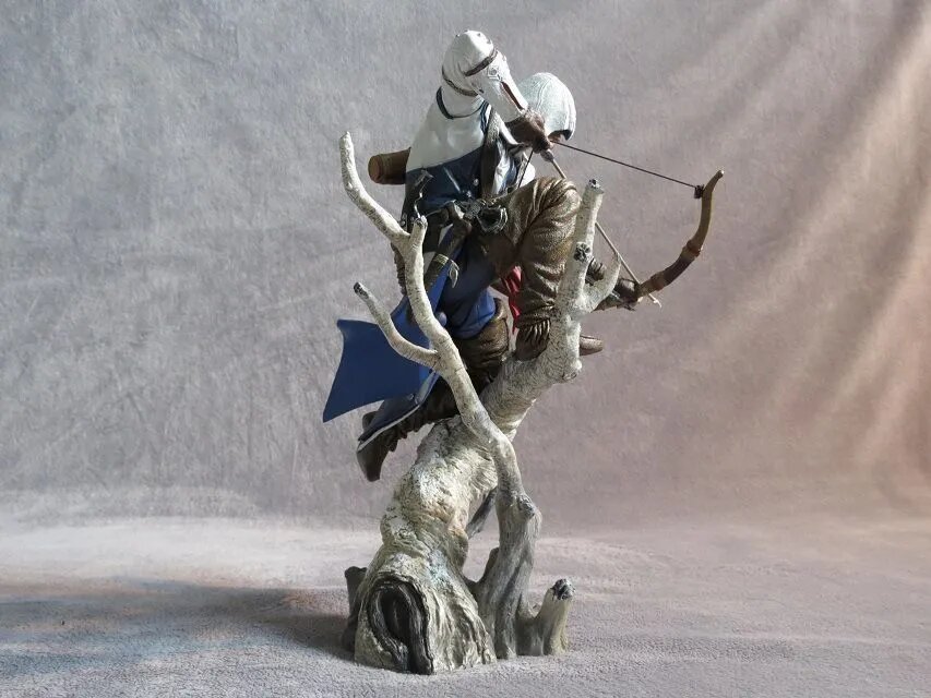 Фигурка Assassin's Creed 3 Connor the Hunter (28см) Фигурка Коннора Кенуэя, Кредо убийцы — фото 1
