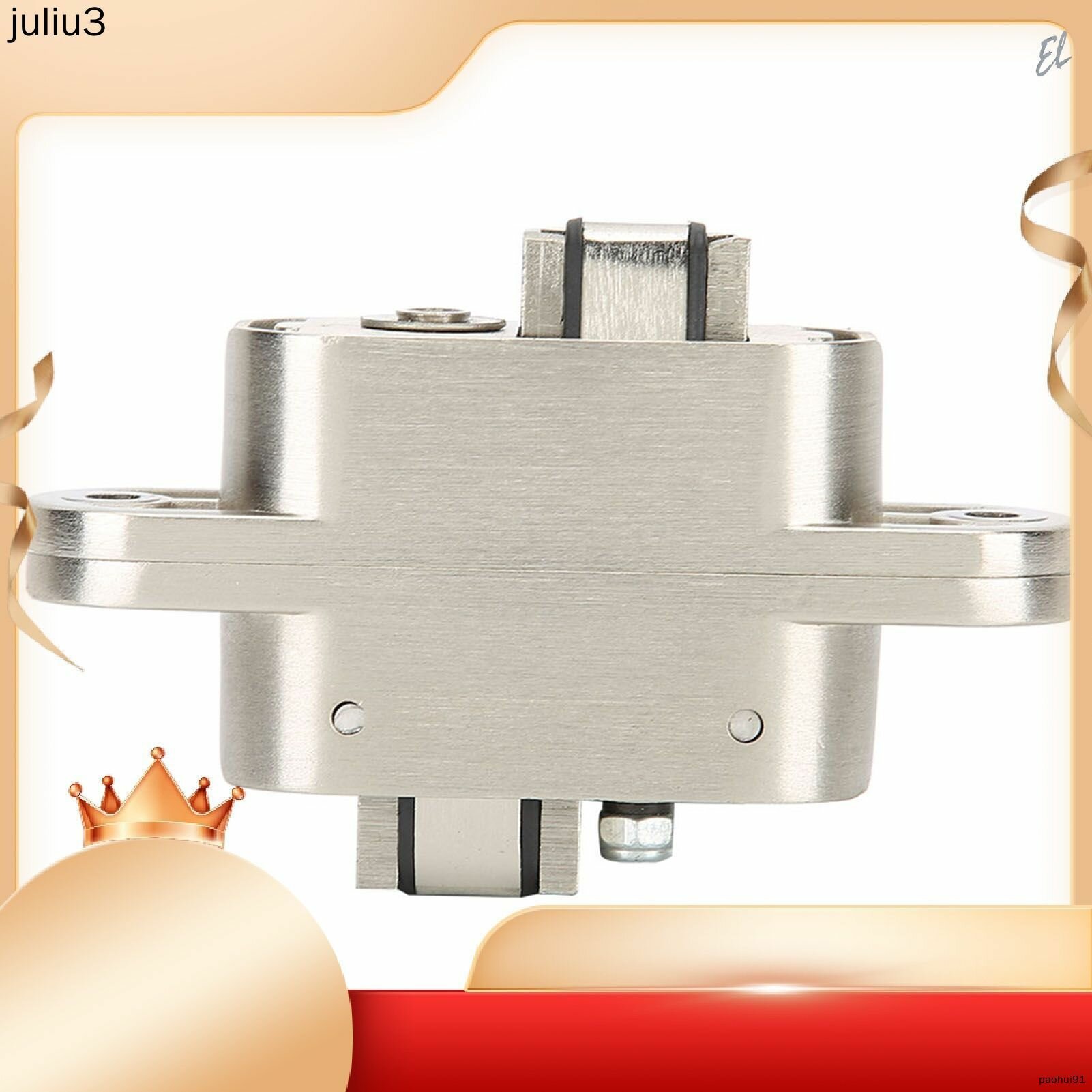 Бестселлер: скрытые 3Dпетли 23x95 мм для монтажа невидимых и складных дверей