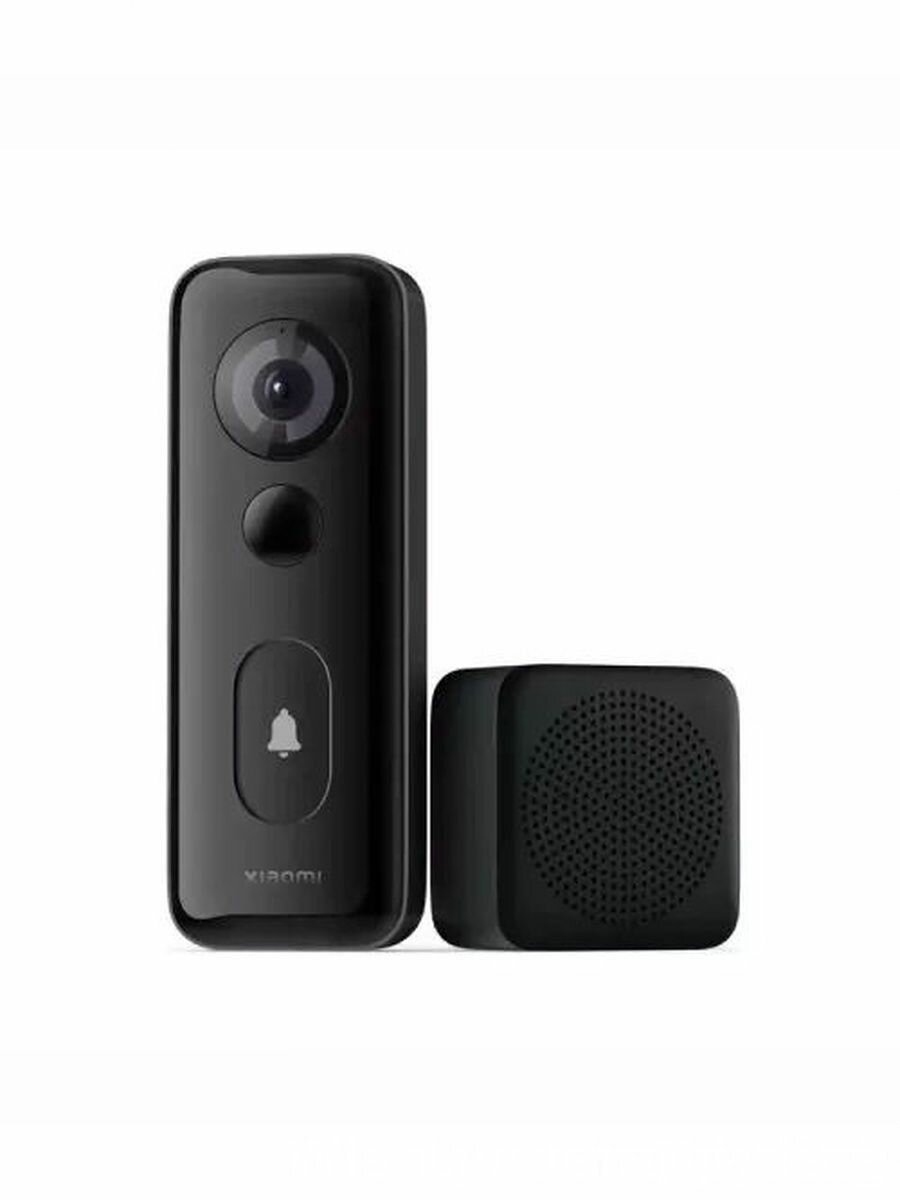 Беспроводной дверной звонок Xiaomi Smart Doorbell 3 в черном цвете, популярный бестселлер