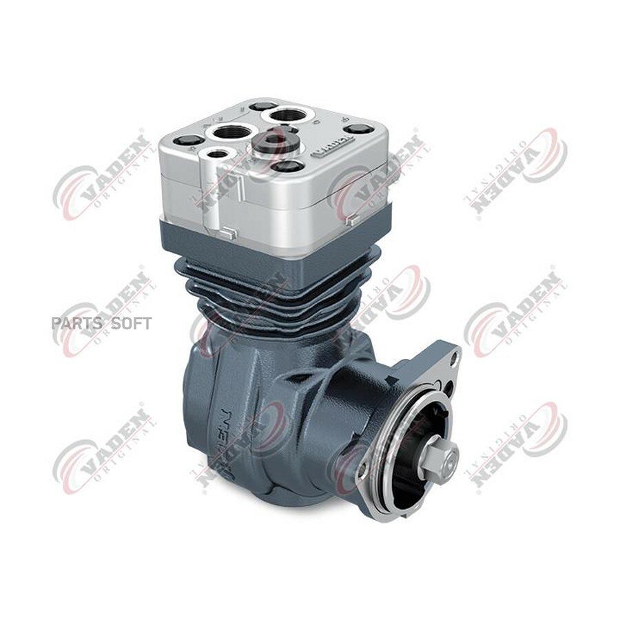 Компрессор одноцилиндровый МАН ТГЛ ТГМ Неоплан 12.5 bar от официального дистрибьютора, VADEN, артикул 1200050001