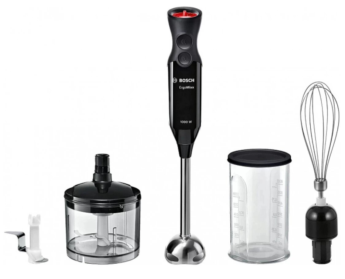 Блендер погружной Bosch MS61B6170 1000Вт черный