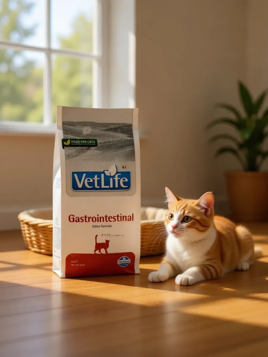 VET LIFE GASTROINTESTINAL для кошек(восстан. пищевар.), 2 кг