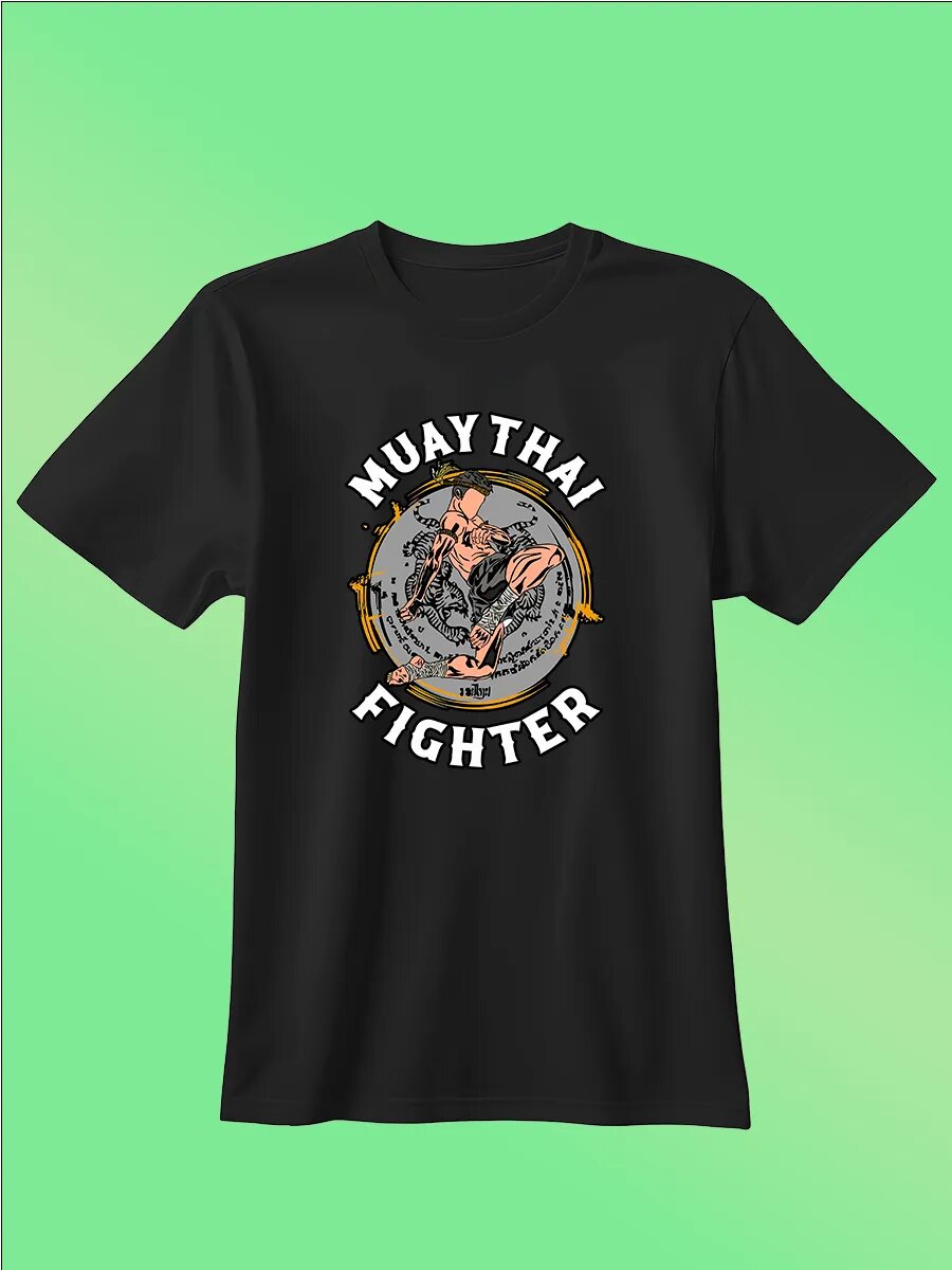 Футболка муай тай тайский бокс muay thai fighter спорт