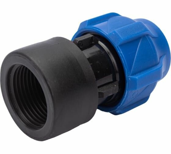 Муфта ПНД D20х3/4" внутр. р. VALFEX 3шт