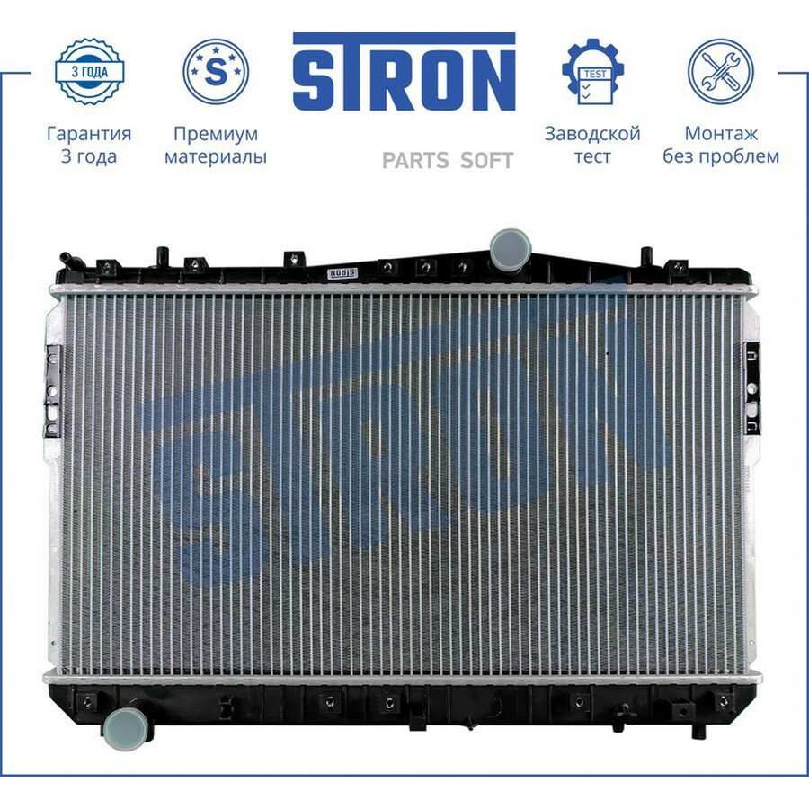 STRON STR0274 Радиатор двигателя CHEVROLET DAEWOO LACETTI NUBIRA GENTRA II 2003 - 2015 F14D3 A16DMS F16D3 T ()