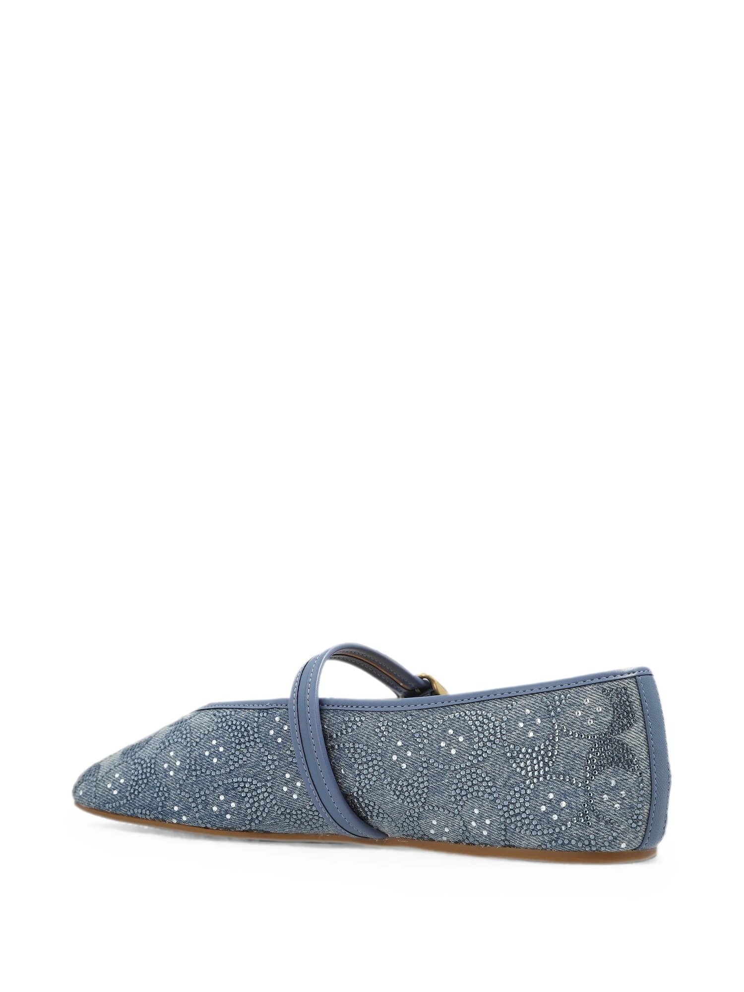 Балетки Coach Sequin-embellished ballet flats, размер 8.5 — фото 1
