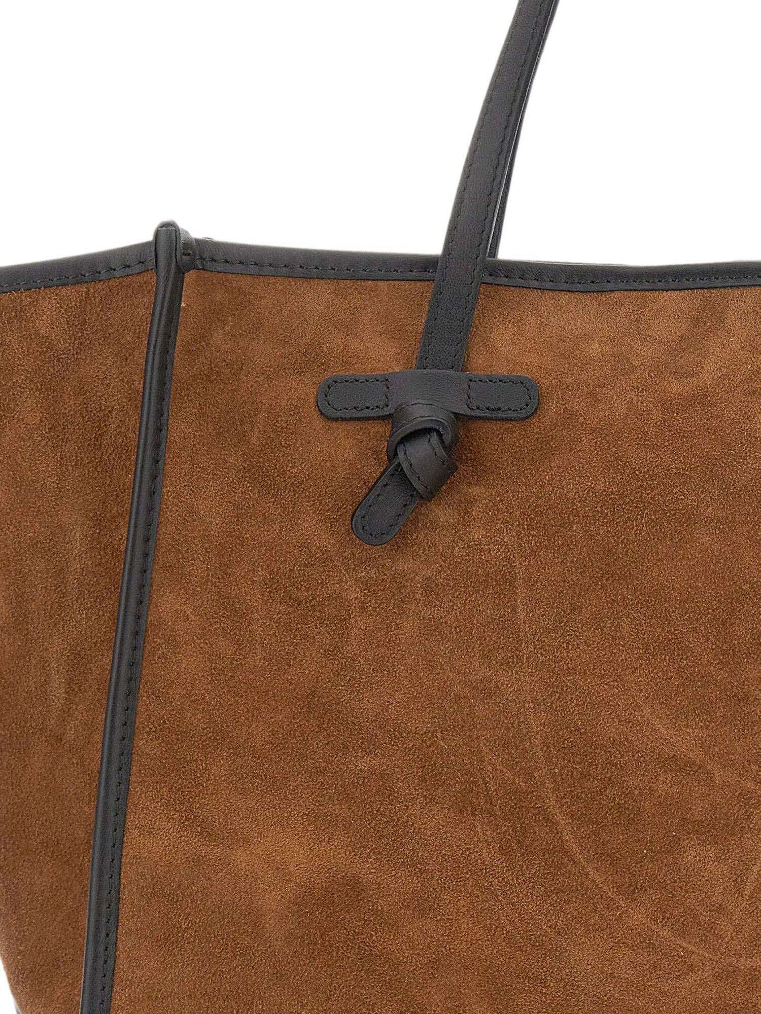 Сумка  Marcella suede tote bag, коричневый — фото 1