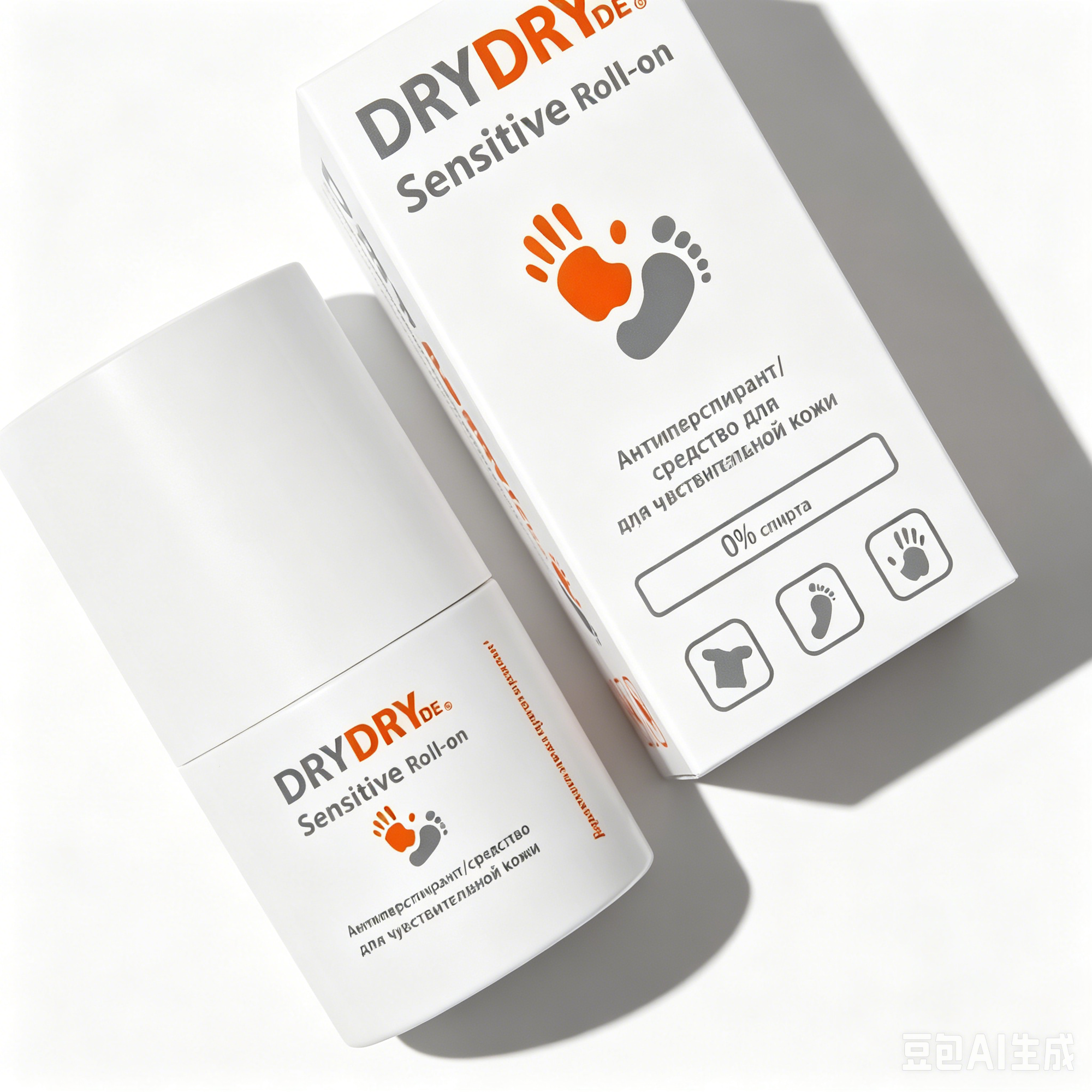 Dry Dry Дезодорант 50 мл Sensitive Roll-on для чувствительной кожи — фото 1