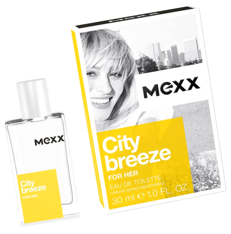 Женский парфюм Mexx City Breeze For Her 30 мл - Мекс Сити Бриз Фор Хёр туалетная вода