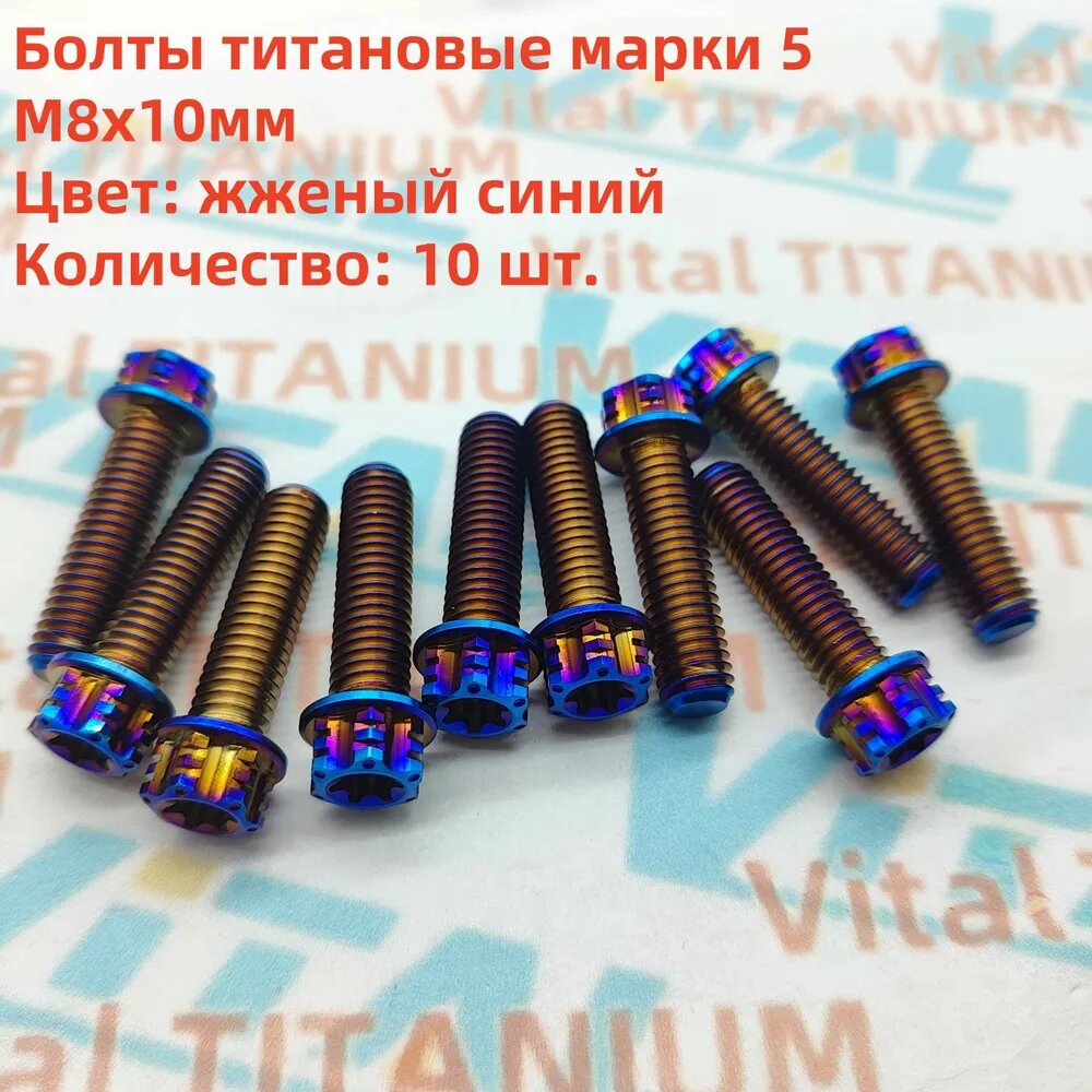 Болт 10 мм, 10 шт.