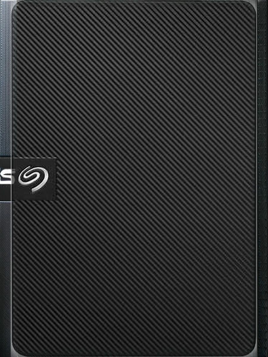 Seagate 2 ТБ Внешний жесткий диск Expansion (STKM2000400), Пластик, черный