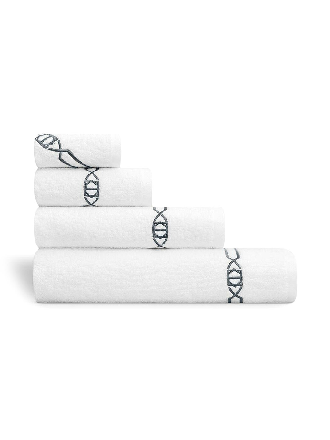 Полотенце Togas "Сигман", 100% хлопок, белое, 40 см x 60 см