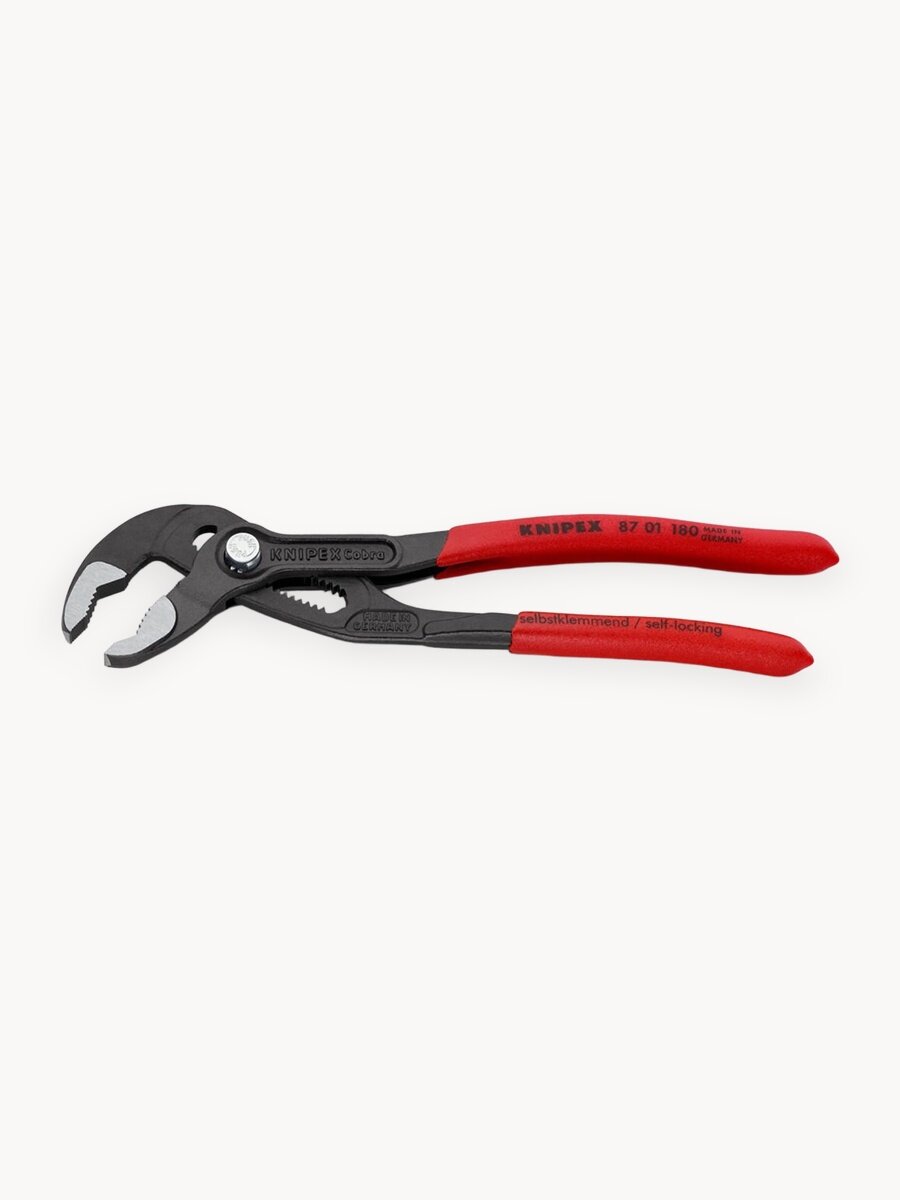 Клещи переставные KNIPEX COBRA зев 42, длина 180 мм KN-8701180